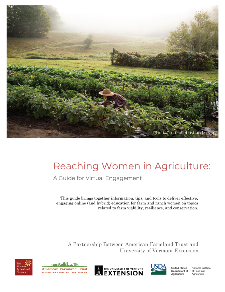 Reaching Women in Agriculture: A Guide for Virtual Engagement - FIC