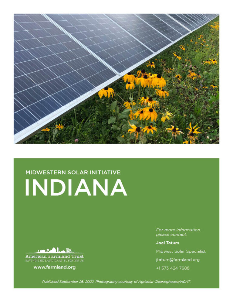 Indiana Solar Siting Overview - FIC