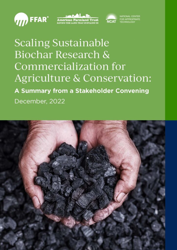 Scaling Sustainable Biochar Research & Commercialization for ...